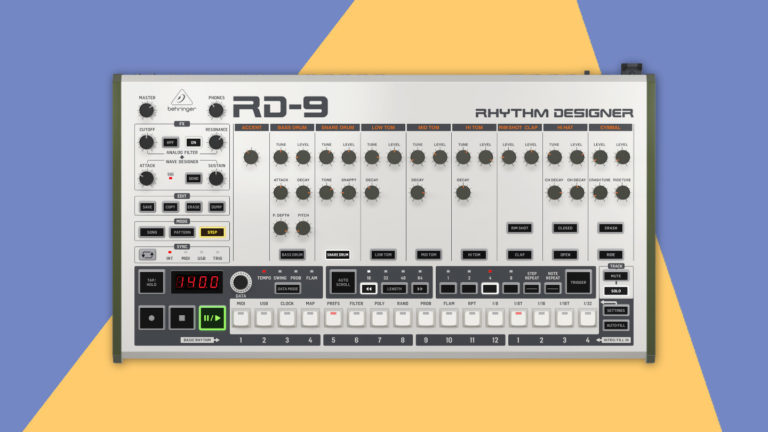 Behringer RD-9 Test: Roland TR-909 Clone