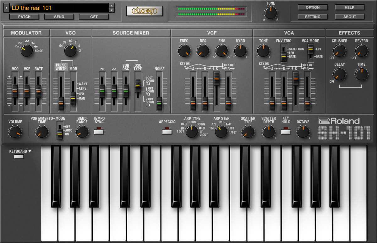 Roland SH-101: Die besten SH-101 VST und Hardware-Clones
