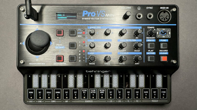 Behringer Pro VS Mini Test: Minisynth für kleine Budgets